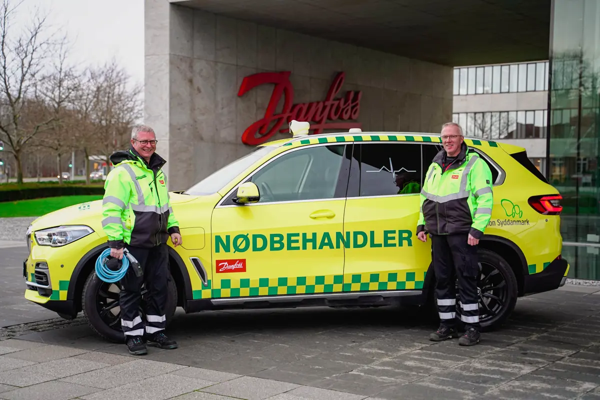 Danfoss skal fortsat køre nødbehandlerbilen i Nordborg